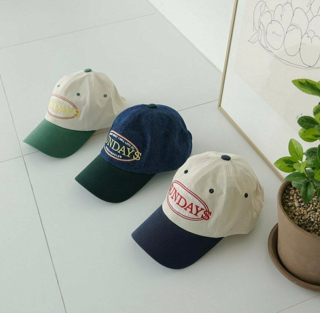 Sunday Color Block Ballcap - Etsy