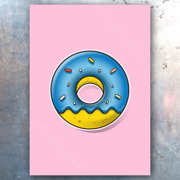 Simpsons Poster - Etsy UK