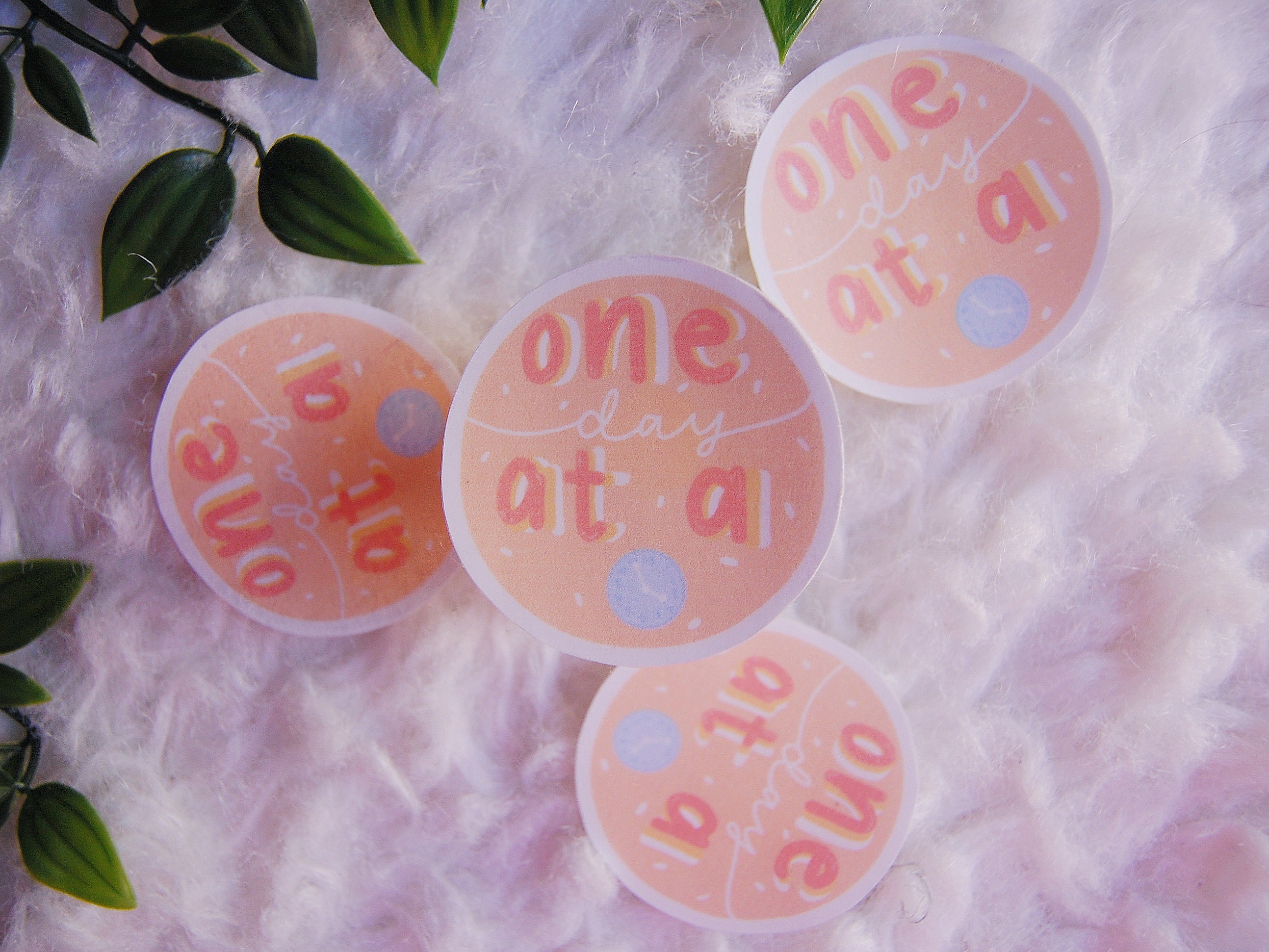 One Day At A Time Sticker | Etsy