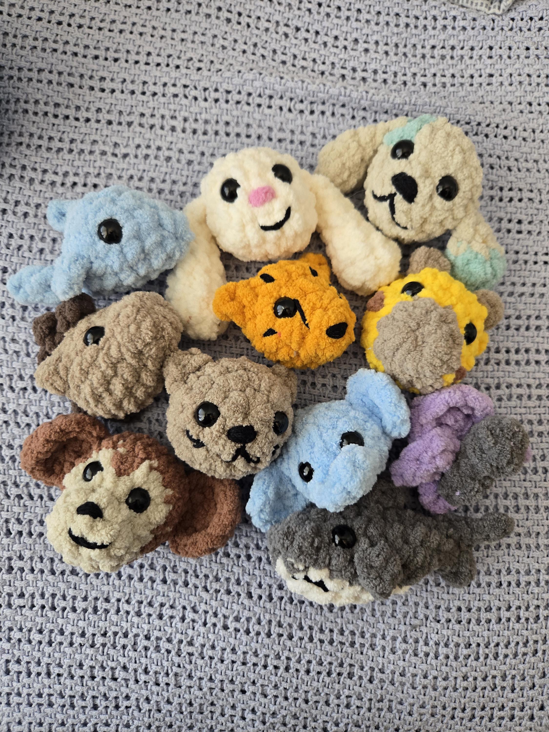 Keychain Cuties Bundle - Crochet Pattern - Etsy