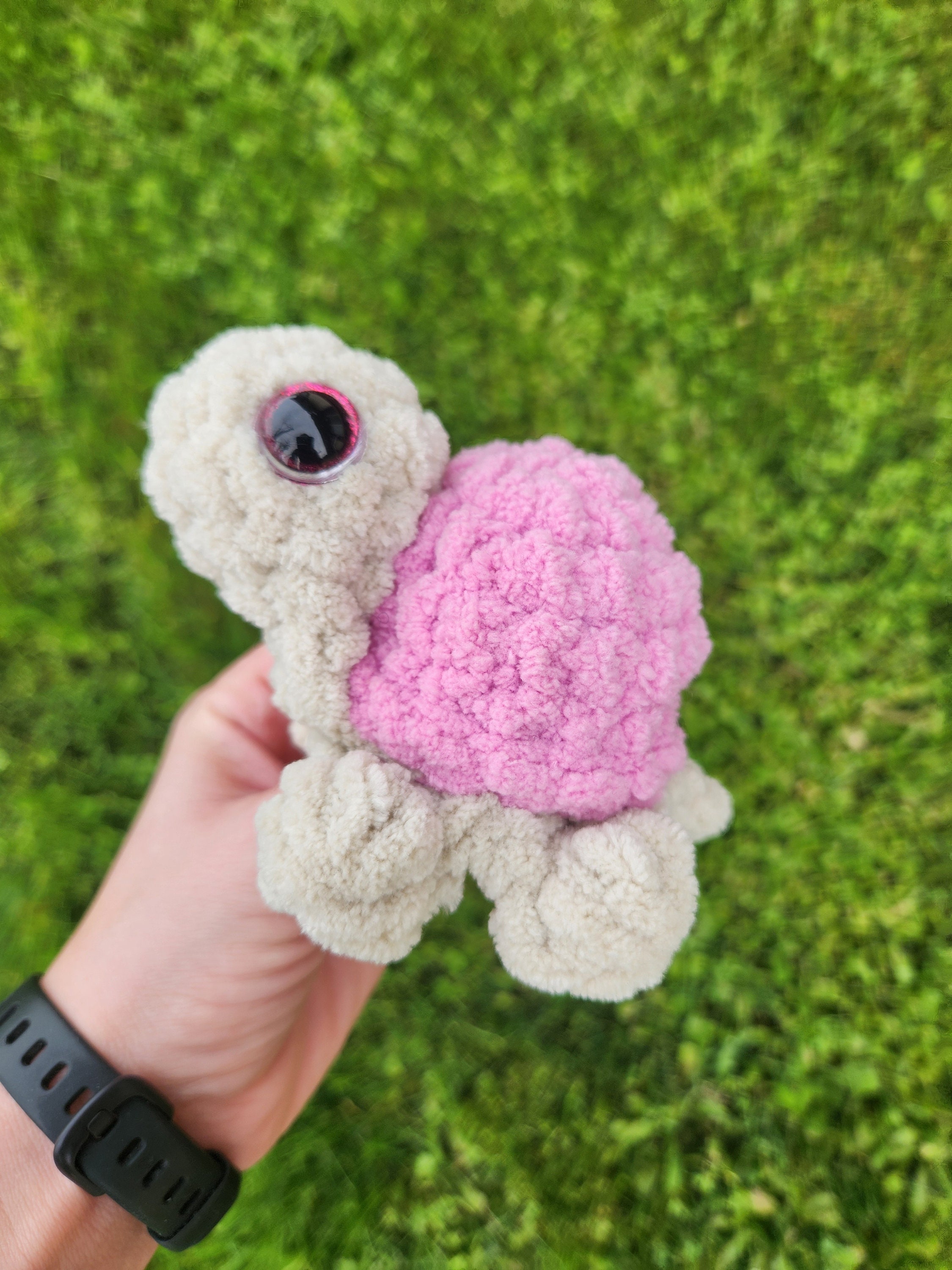 Tank the Turtle, Crocheted Plush - Etsy