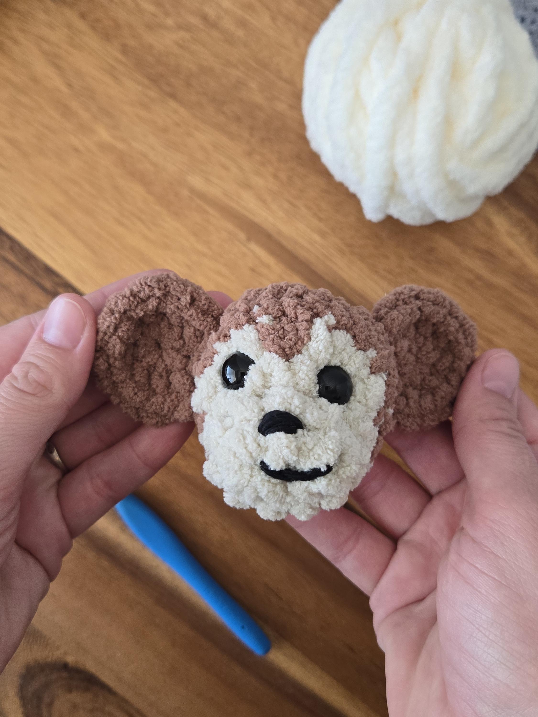 Monkey Keychain Crochet Pattern PDF Download - Etsy