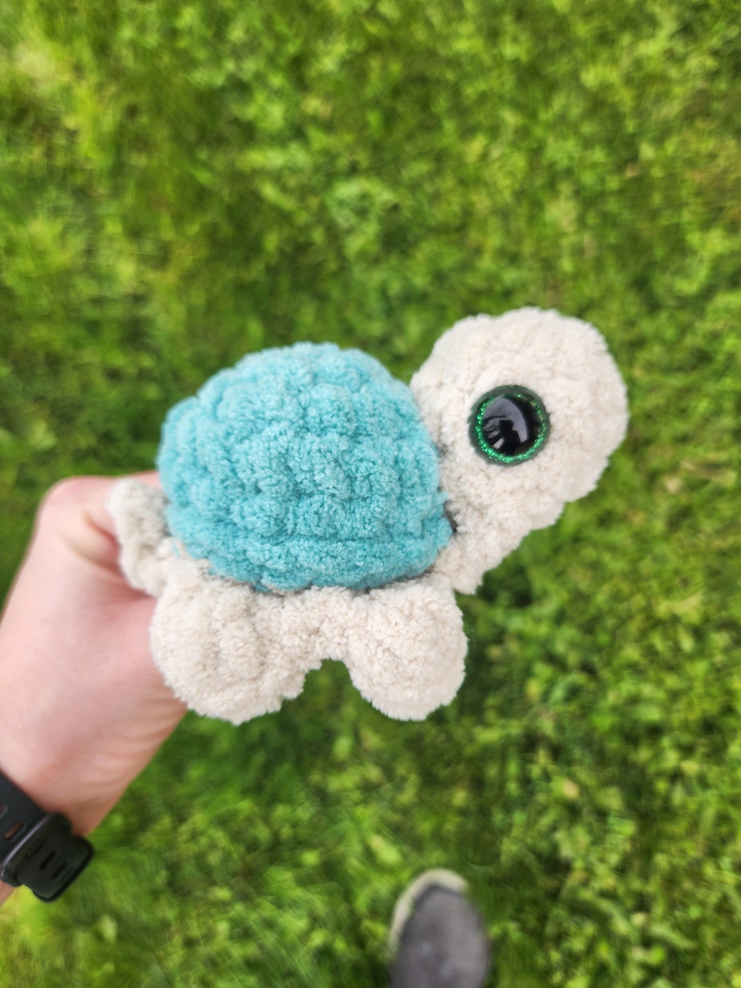 Tank the Turtle, Crocheted Plush - Etsy