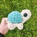 Tank the Turtle, Crocheted Plush - Etsy
