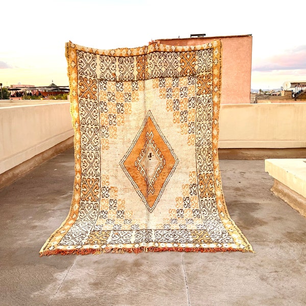 Yellow Moroccan - Etsy