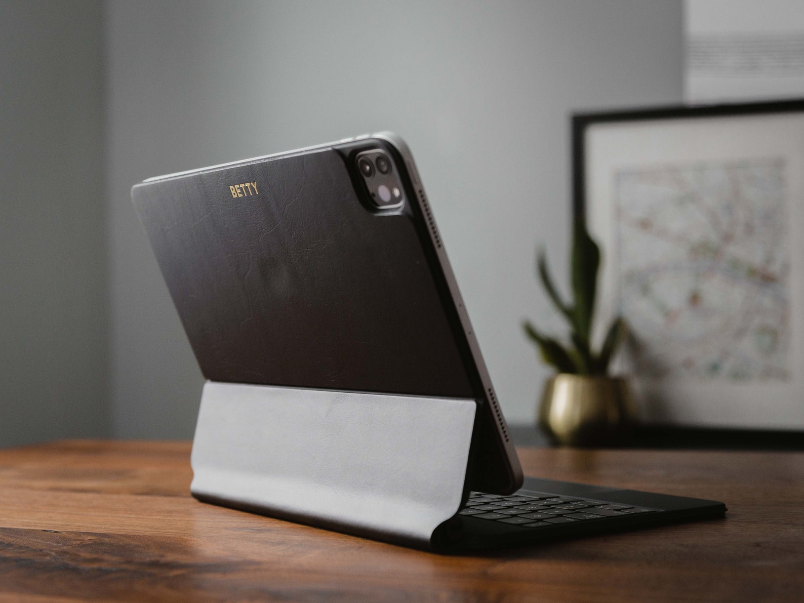 IPad Pro 11" Magic Keyboard Italian Leather Skin, Personalized ...