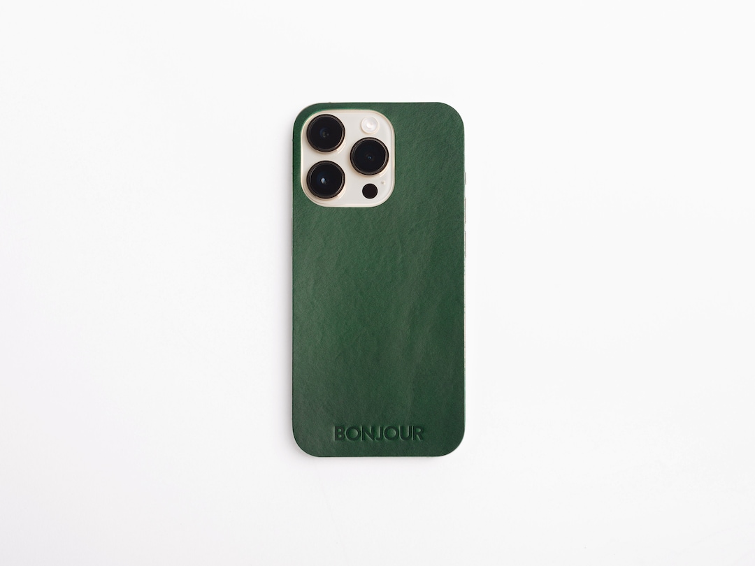 Italian Leather iPhone 14 Pro/max Skin, Gold Foil, 3M Adhesive ...