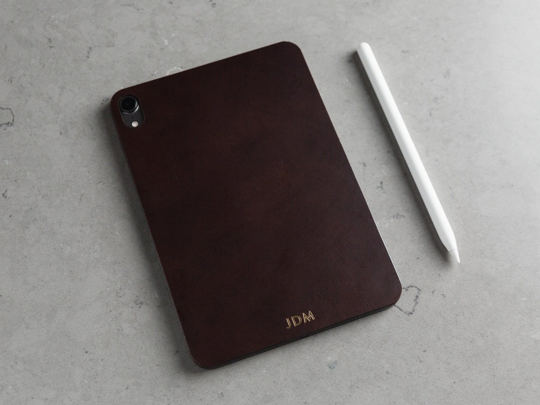Personalized Italian Leather Skin for iPad Mini 6, 3M Adhesive - Etsy