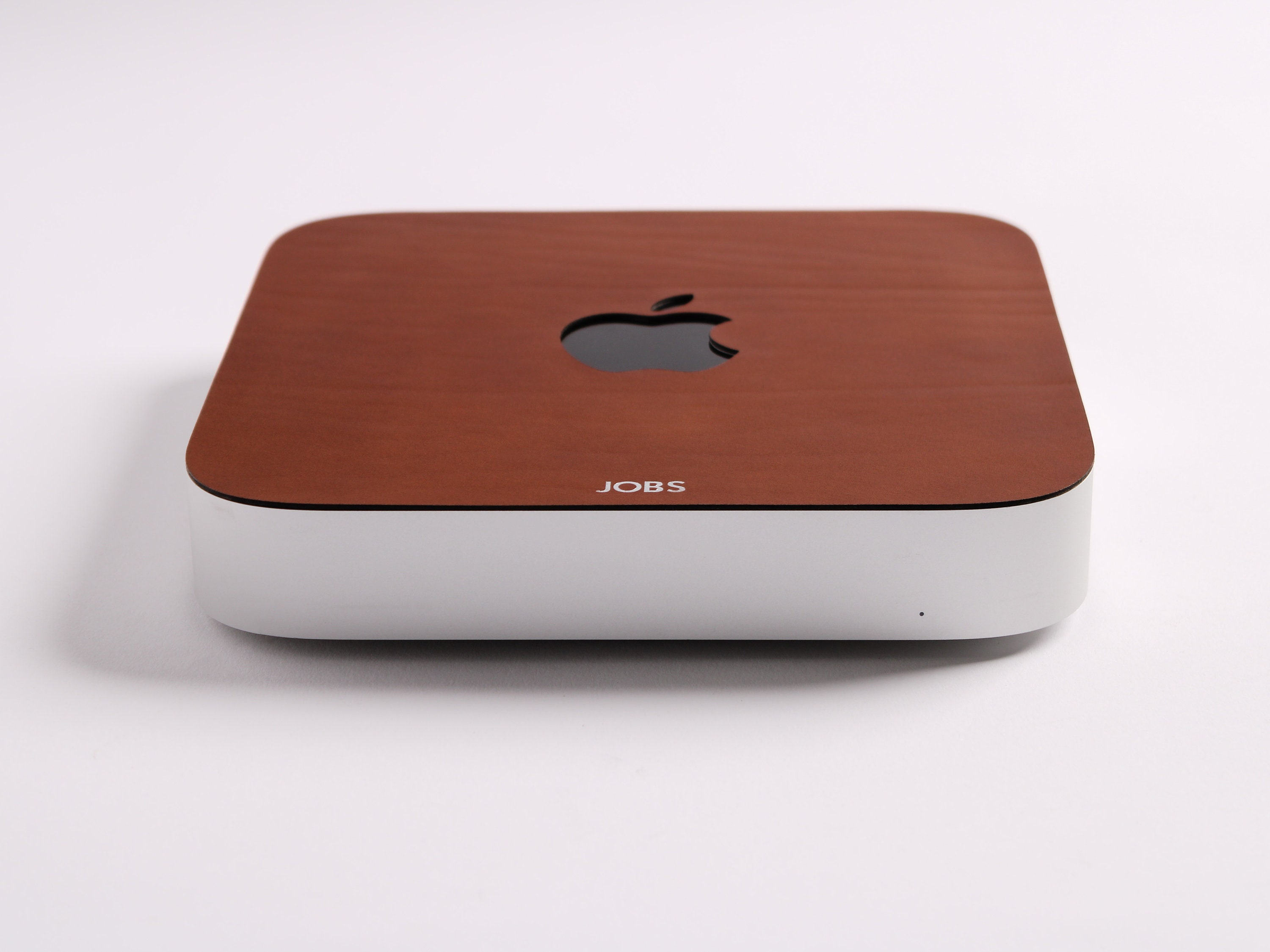 Mac Mini M1/M2 Italian Leather Skin With Apple Logo, Personalized ...