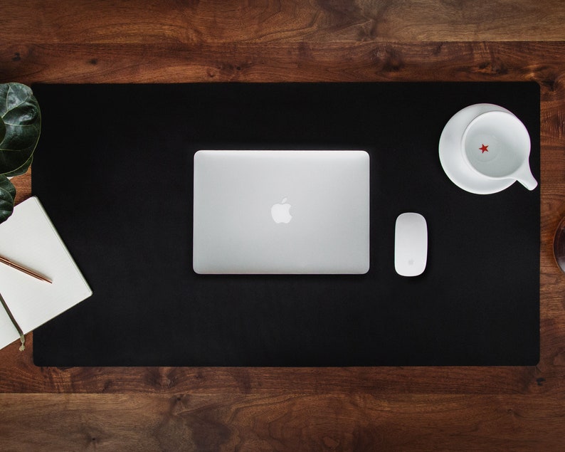 Leather Desk Mat Mouse Pad Italian Buttero Vegetable Tanned | Etsy