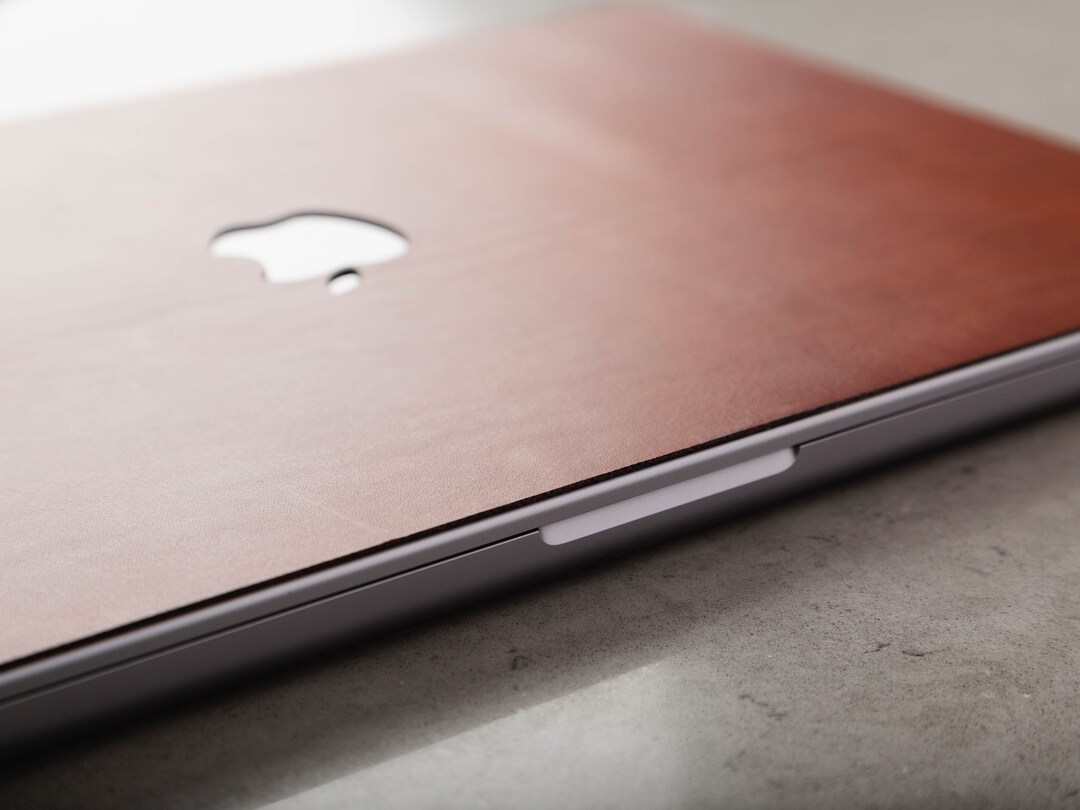 MacBook Pro 16" 2021 Italian Leather Skin for Front Back With Apple ...