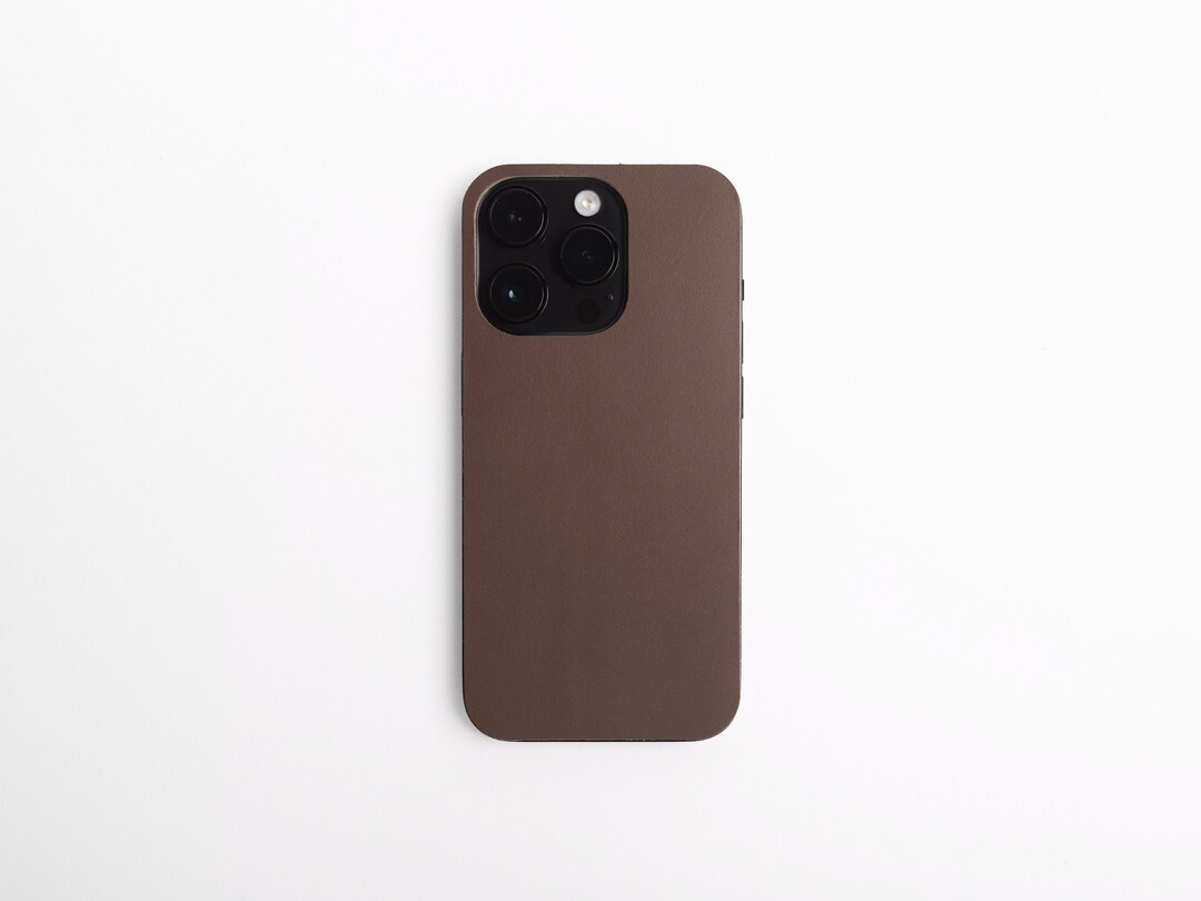 Italian Leather iPhone 14 Pro/max Skin, Gold Foil, Personalized - Etsy