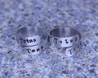 Totus Tuus Ring - Etsy