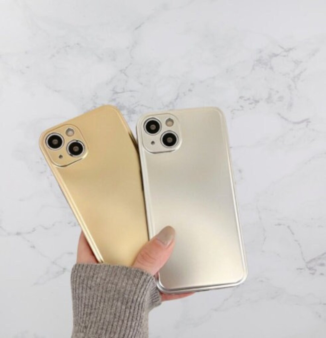 Luxury Matte Gold Silver Electroplated Mirror Lens Protector - Etsy