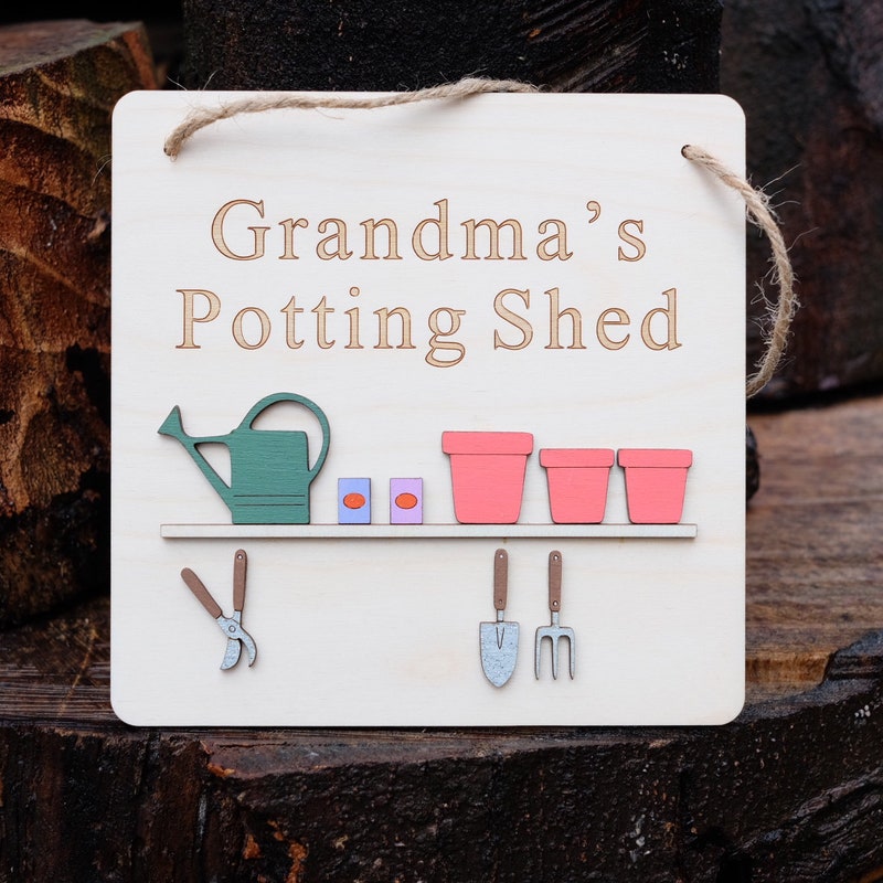 Potting Shed Sign - Etsy UK