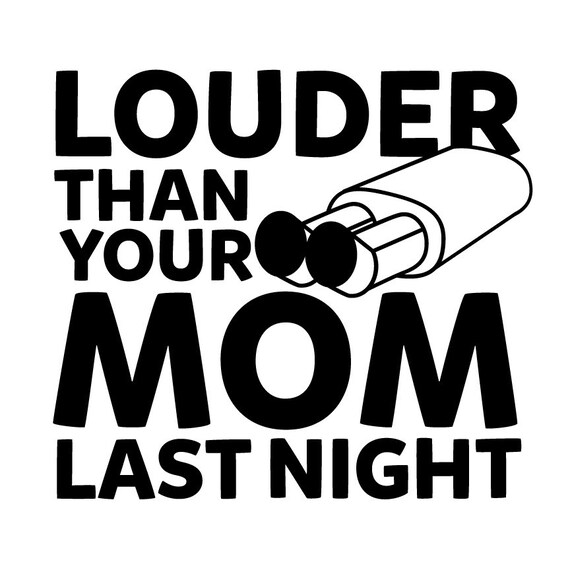 Stickers, Labels & Tags My Other Ride Is Your Mom Car Van Jeep Truck ...