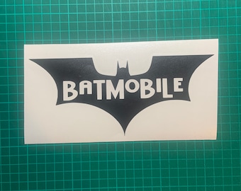 Batmobile Decal | Etsy