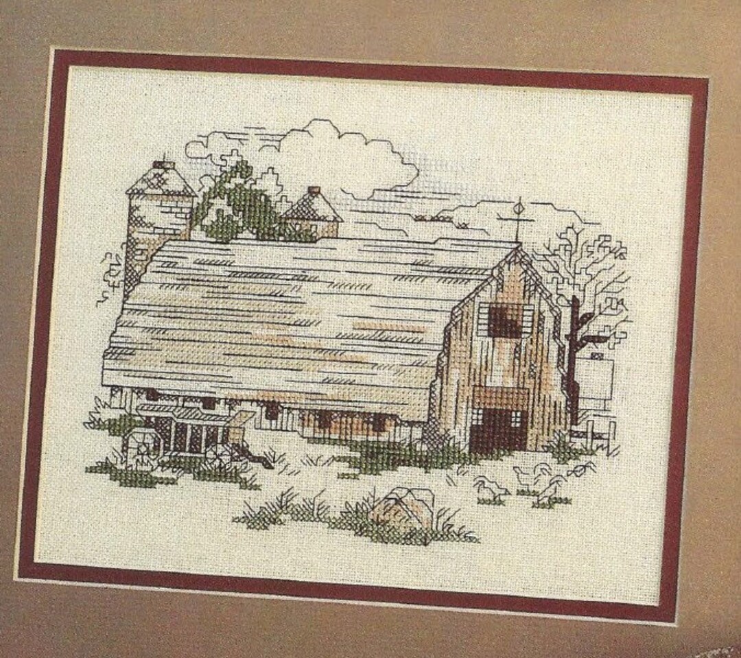 Better Homes and Gardens Country Crafts American Barn Fall Counted ...