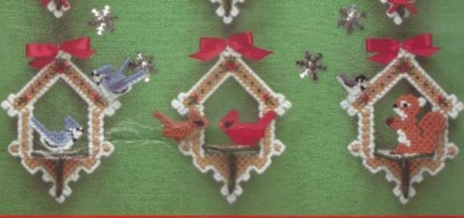 Dick Martin Canvas Capers Plastic Canvas Cuckoo Clock Yuletide ...