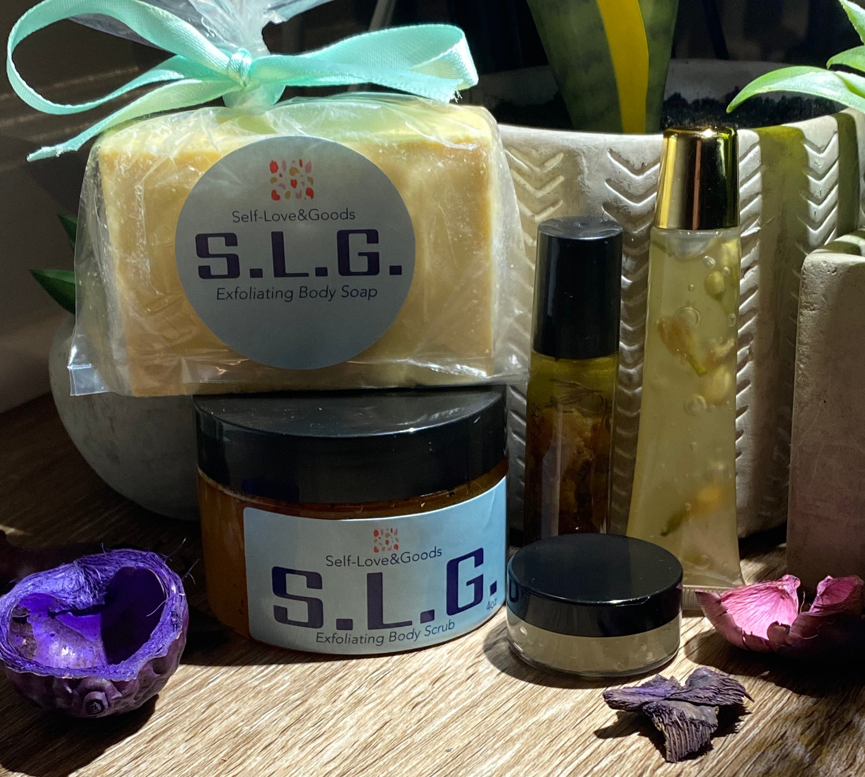 Full Package Body Scrub 4 oz Jar 2 Lip Scrubs 2 Lip | Etsy