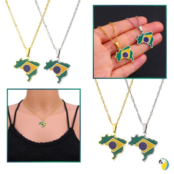 Brazil Necklace - Etsy