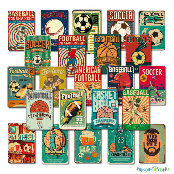 Retro Vintage Signs - Etsy