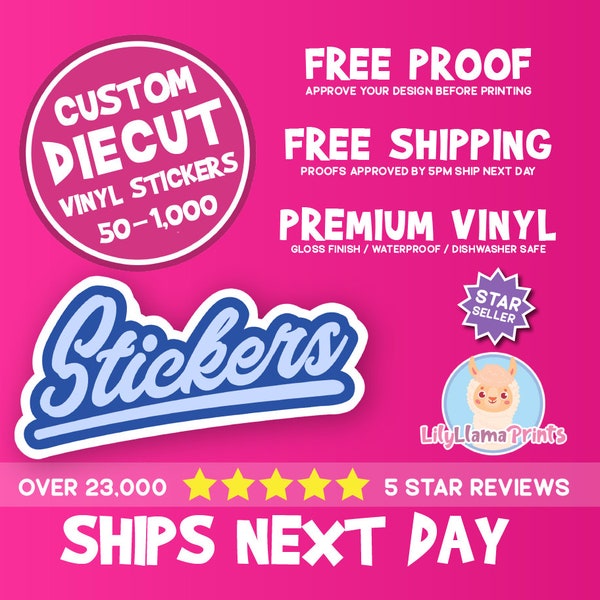 Waterproof Stickers - Etsy