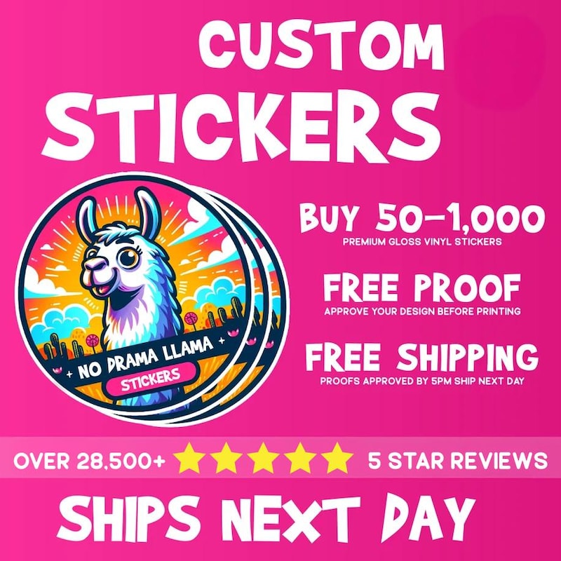 Print Sticker Printing - Etsy