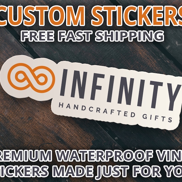 Bulk Personalized Vinyl Stickers - Etsy