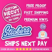 Vinyl Sticker - Etsy