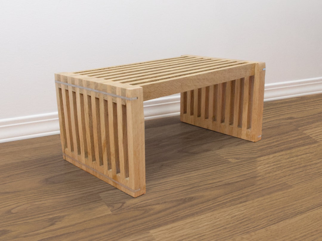 Reclaimed Oak Step Stool small - Etsy