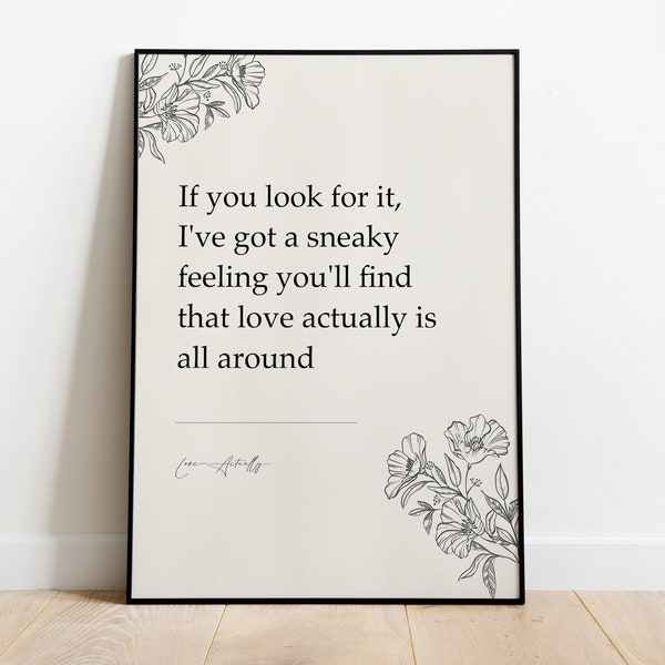 Love Actually - Etsy