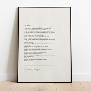 Cassie Phillips "just Let Them" Let Them Poem, Book Quotes, Gifts for ...