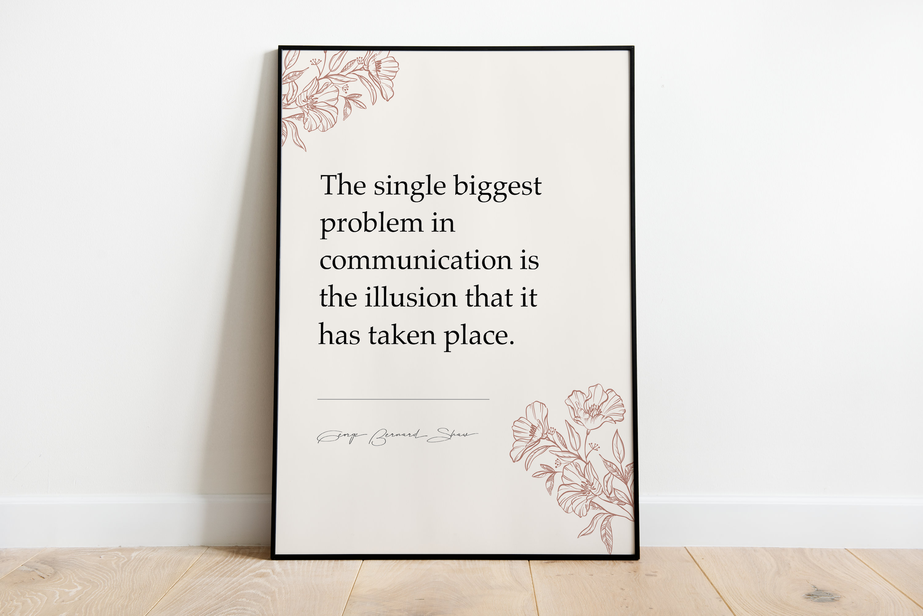 Illusion Of Communication Quotes George Bernard Shaw Quote: The Single