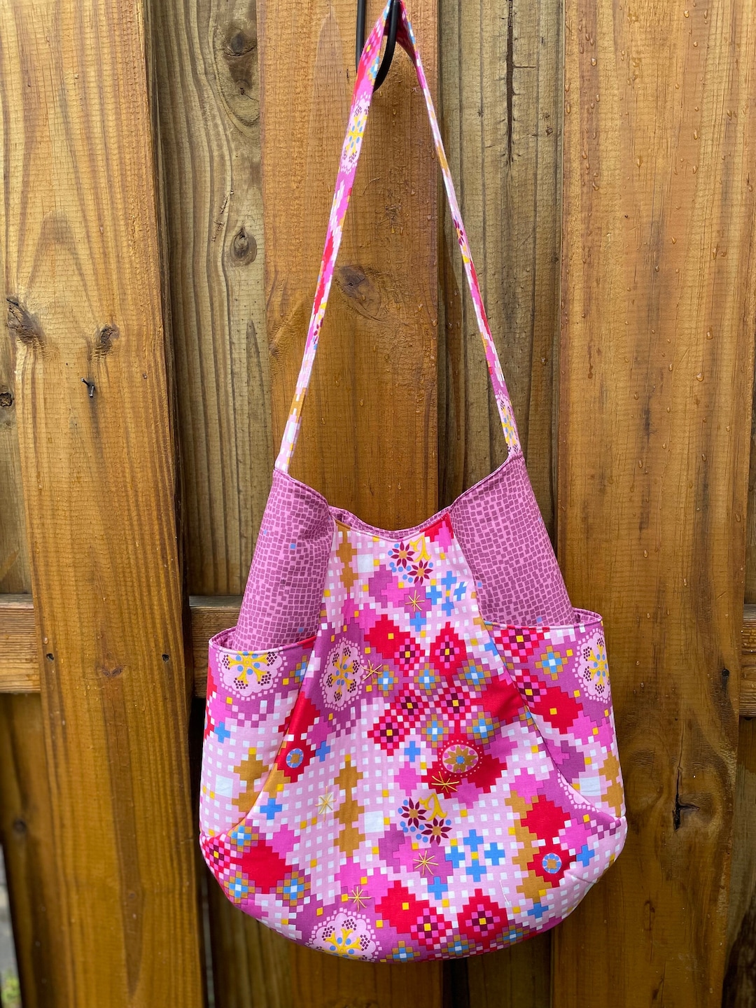 Anna Maria Horner/ Ruby SS Fabric Tote Bag - Etsy
