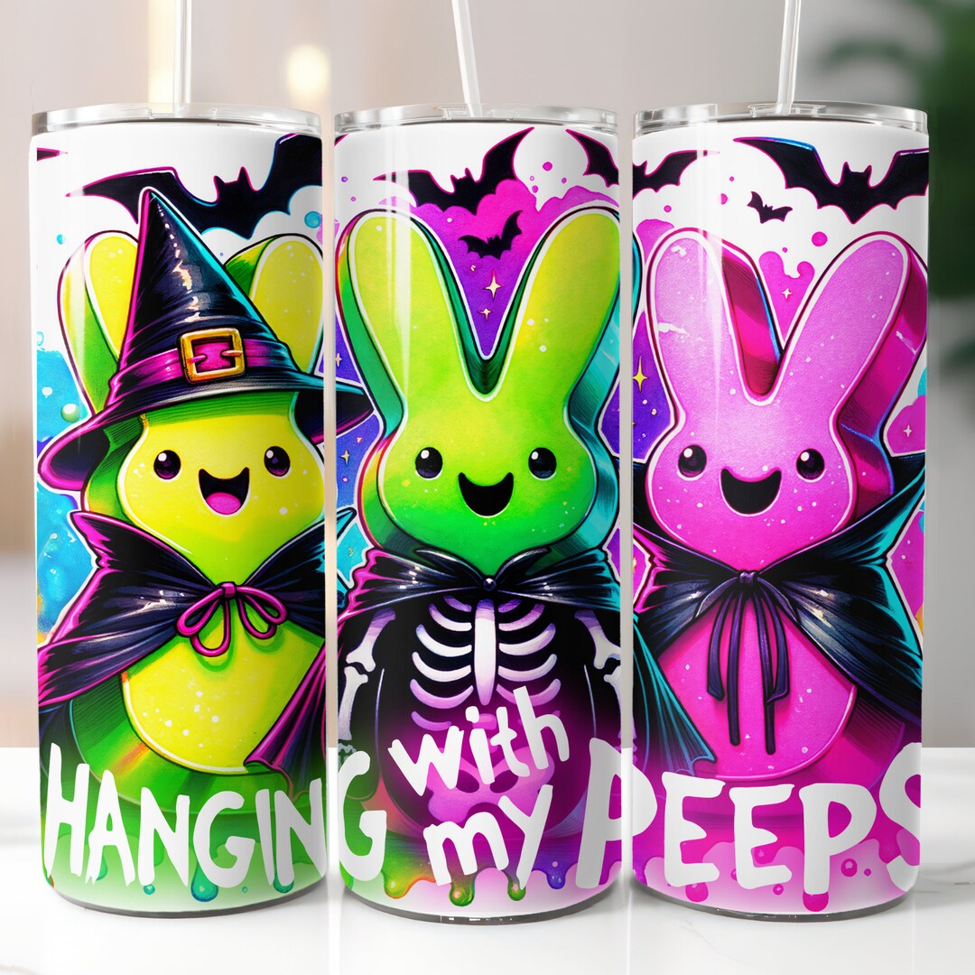 Halloween Peeps, Fall, Witch, Bats, Sublimation, Ready to Press, Print ...