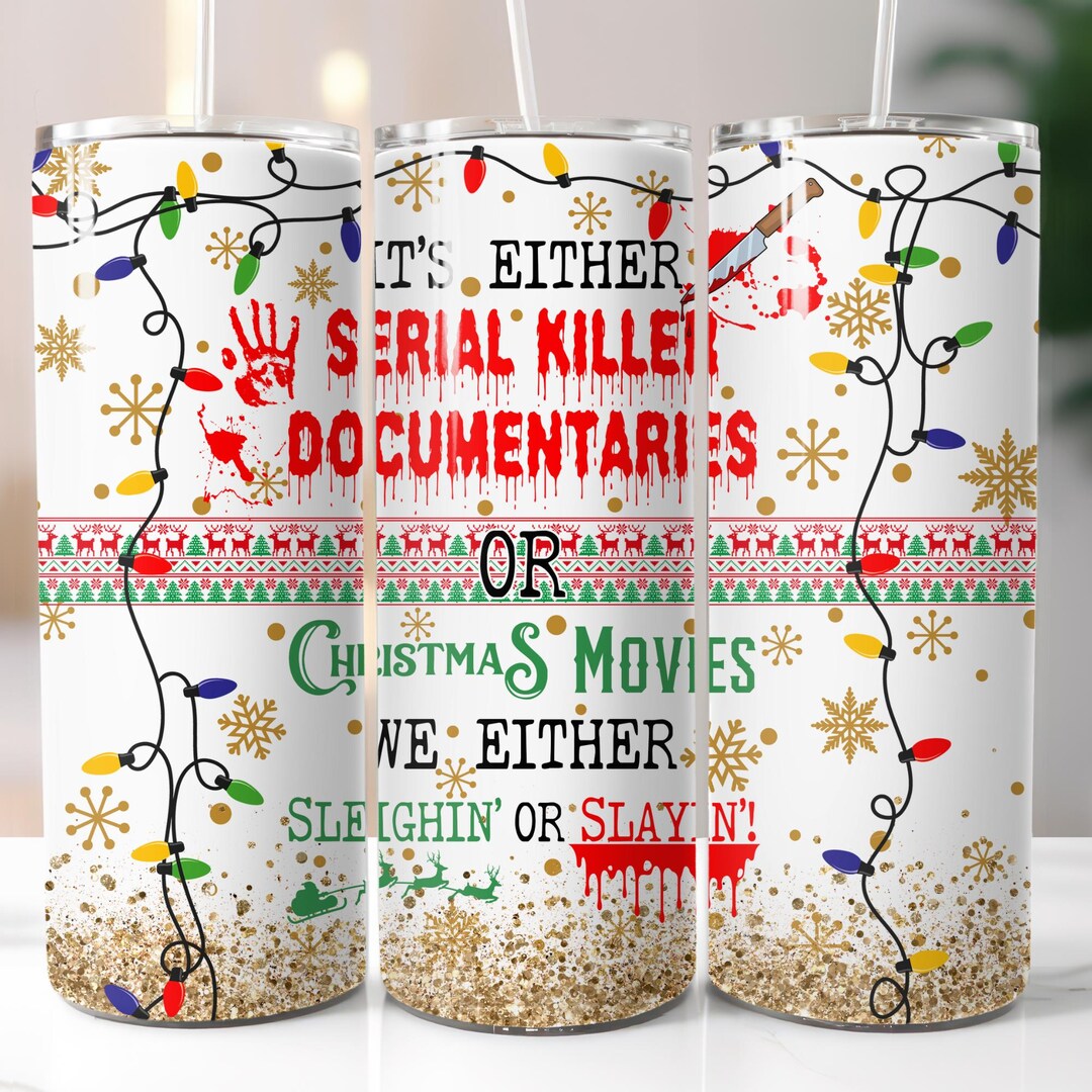 Christmas, Serial Killer Documentaries, Sublimation, Ready to Press ...