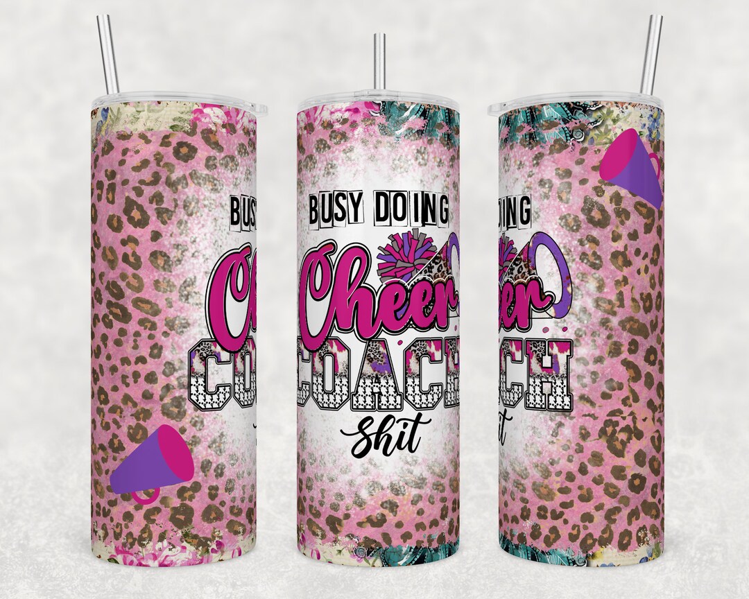 Cheer Coach, Sublimation, Ready to Press, Print Out Transfer, 20 Oz ...