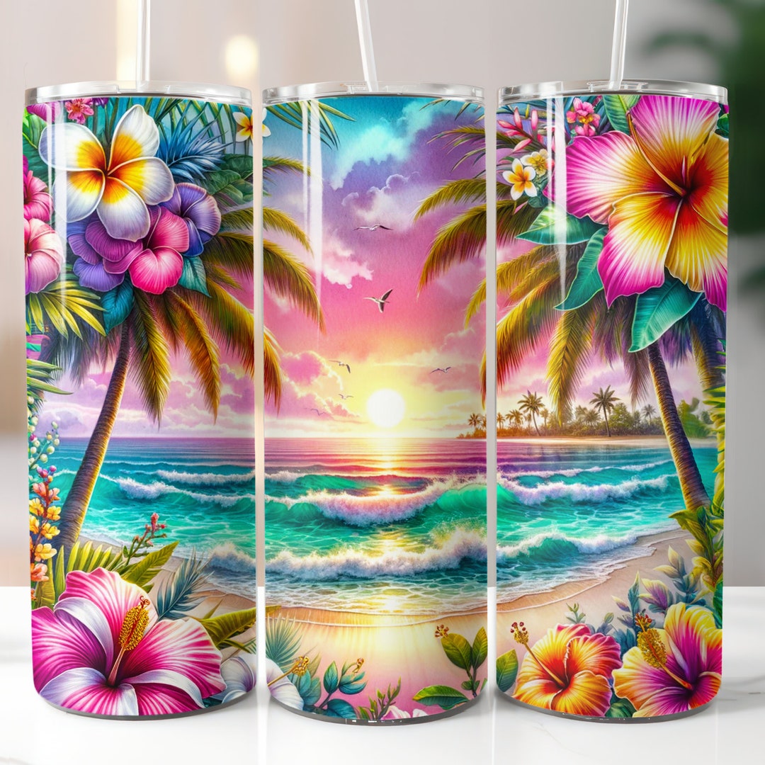 Summer Vibes, Beach, Tropical, Sublimation, Ready to Press, Print Out ...