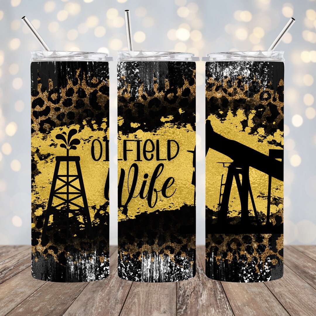 Oil Field Life, Sublimation, Ready to Press, Print Out Transfer, 20 Oz ...
