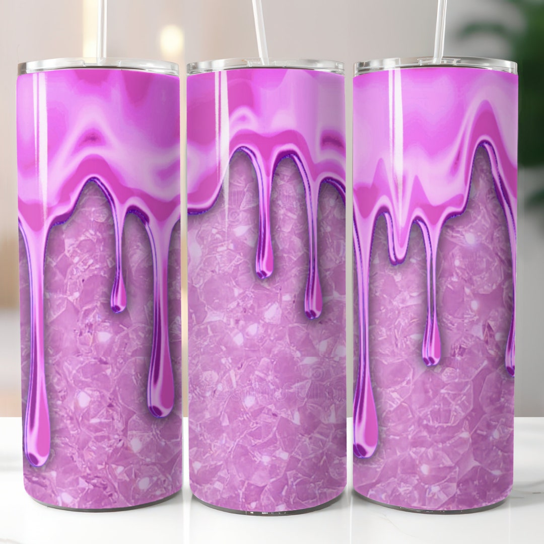 Bling Glam, Pink Glitter Drip, Sublimation, Ready to Press, Print Out ...