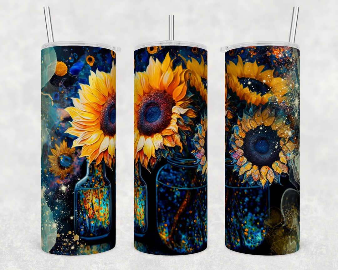 Alcohol Ink Sunflower, Sublimation, Ready to Press, Print Out Transfer ...