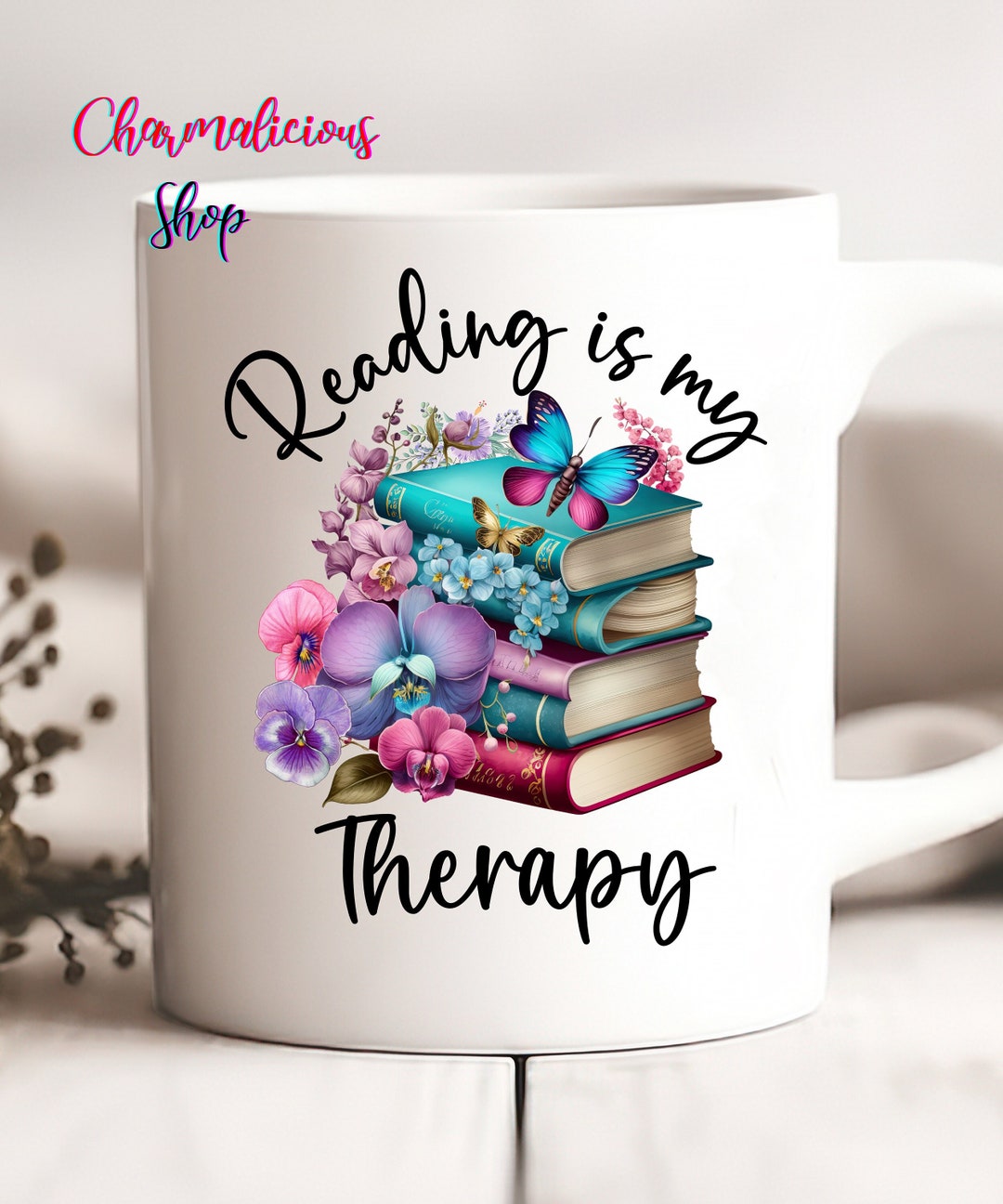 Reading, Mug Design, Sublimation, Ready to Press, Print Out Transfer ...