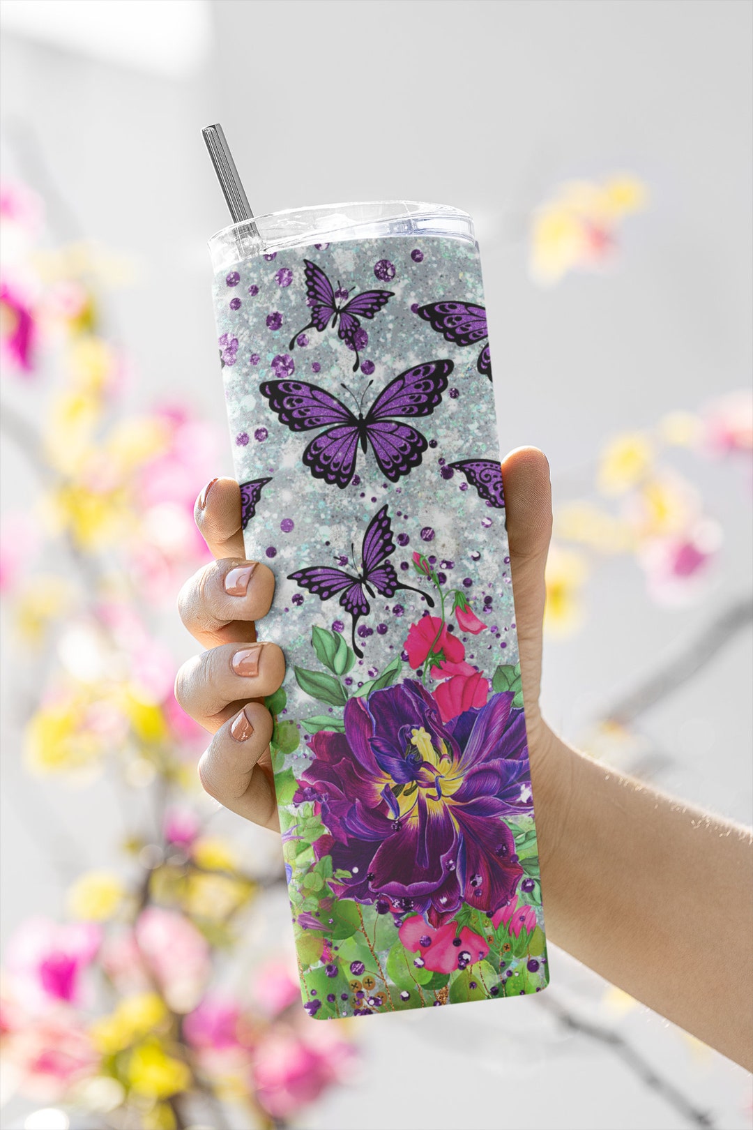 Purple Butterfly, Sublimation, Ready to Press, Print Out Transfer, 20 ...