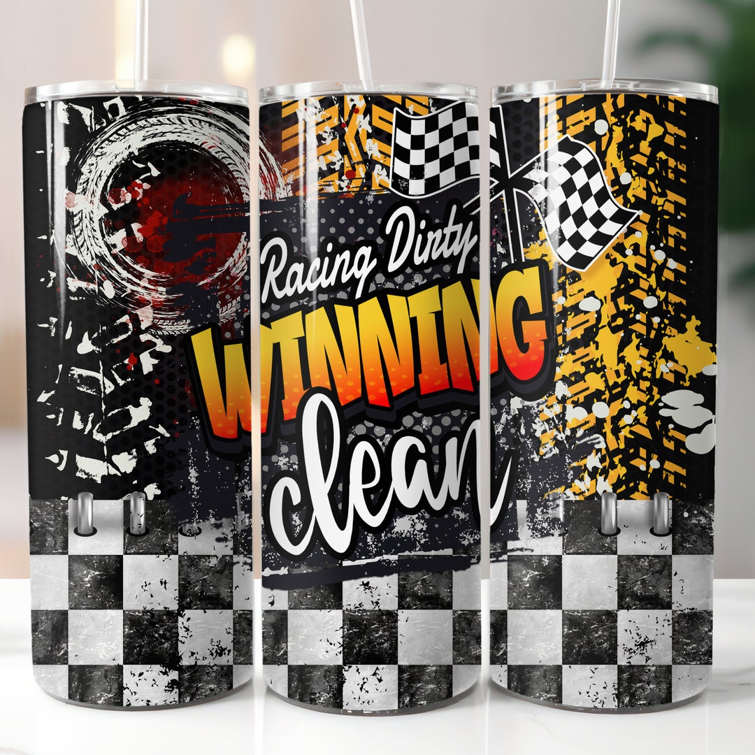 Racing, Sublimation, Ready to Press, Print Out Transfer, 20 Oz, Skinny ...