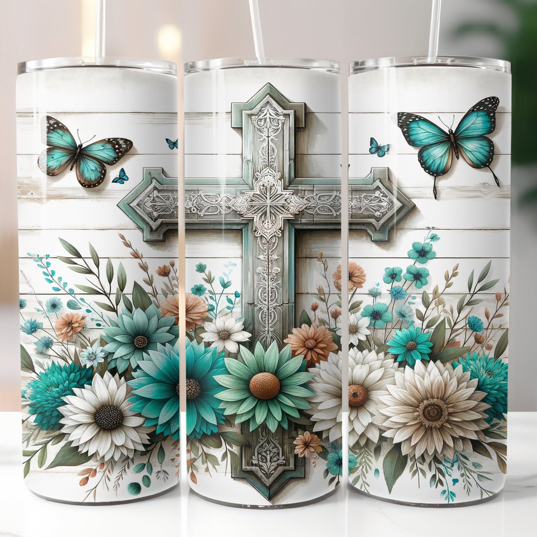 Faith, Cross, Bible, Faith, Butterfly, Sublimation, Ready to Press ...