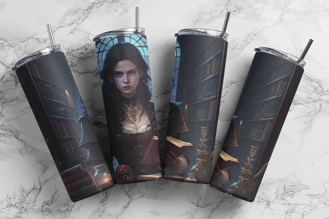 Goth Girl, Book Tumbler, Sublimation, Ready to Print, Ready to Press ...
