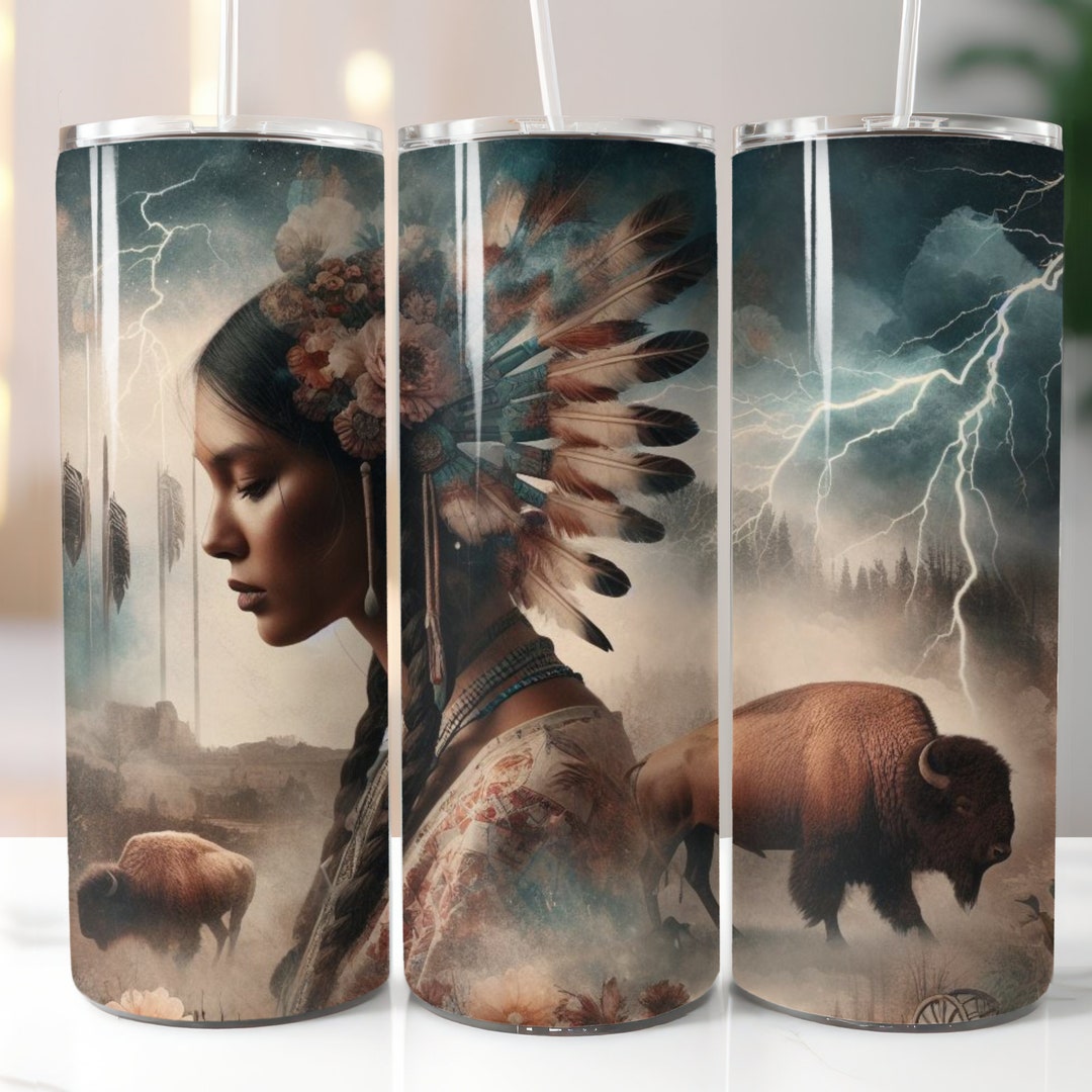 American Indian, Sublimation, Ready to Press, Print Out Transfer, 20 Oz ...