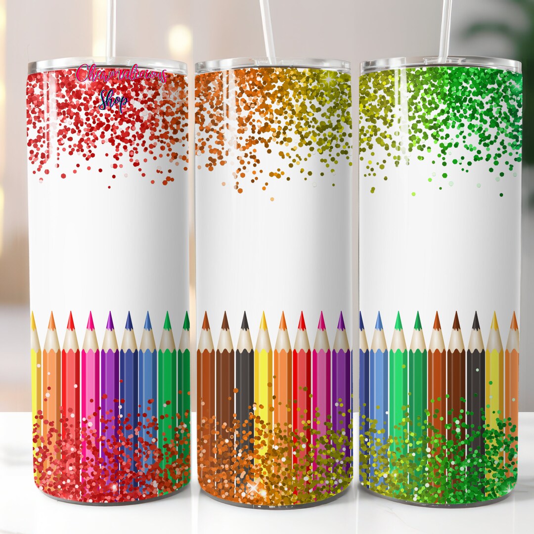 Teacher, Pencils, Glitter, Sublimation, Sublimation, Ready to Press ...