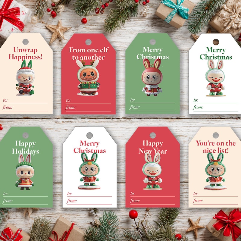 Printable Labubu Gift Tag - 60+ Gift Ideas for 2026